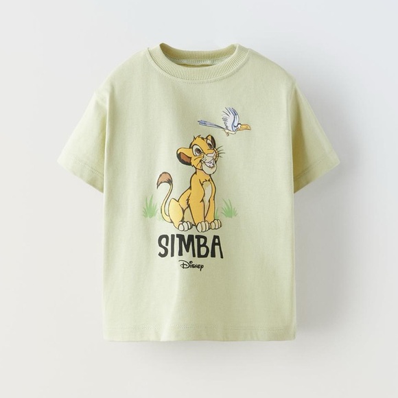 Zara | Shirts & Tops | Zara The Lion King Disney Simba Tshirt | Poshmark